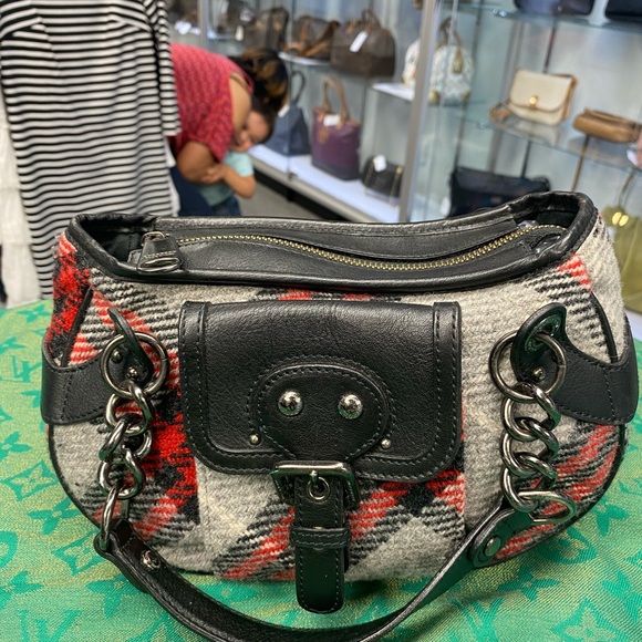 Burberry | Bags | Burberry Wool Shoulder Bag | Poshmark